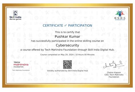 Pushkar Kumar On Linkedin Cybersecurity