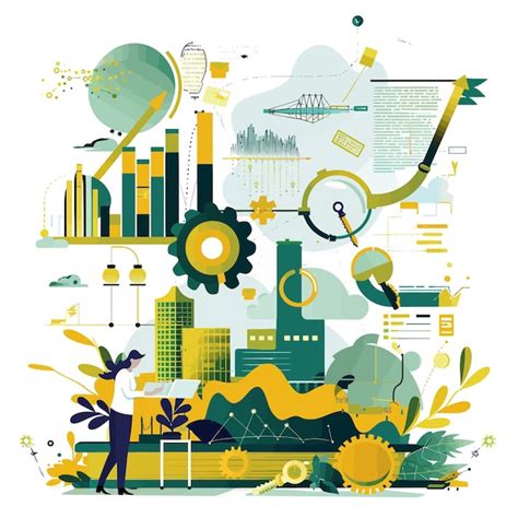 Premium Vector Businessdataanalysisvectorillustration