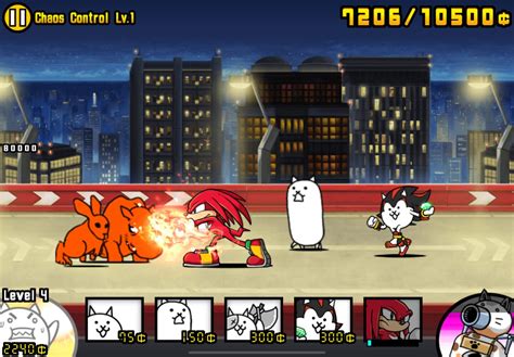 Beloved Sonic Characters Turn Into Cats In The Battle Cats Sonic The
