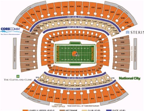 Firstenergy Stadium Seating Chart Dawg Pound Cabinets Matttroy