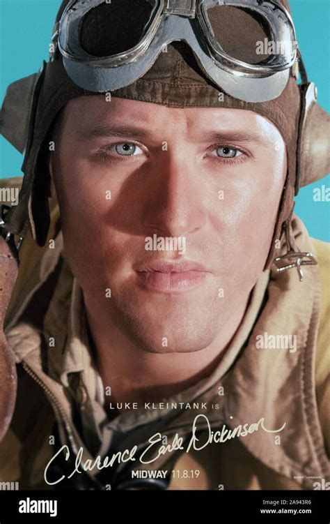 Midway Us Character Poster Luke Kleintank As Clarence Earle Dickinson