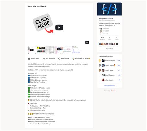 Stephen G Pope No Code Architects