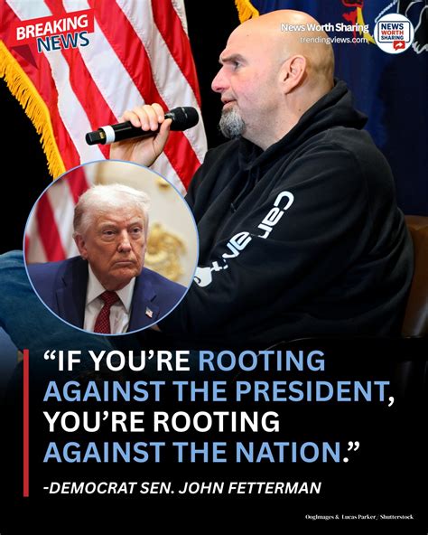 News Democrat Sen John Fetterman Dropped A Bomb On His Own Party