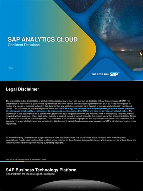 Sap Analytics Cloud Overview Pdf Analytics Cloud Computing