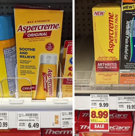 Aspercreme As Low As 325 At Kroger Regular Price 649 Iheartkroger
