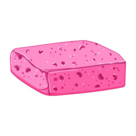 Bath Sponge Kitchen Cartoon Vector Illustration 17407461 Vector Art At