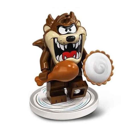 Lego Minifigure Taz Tasmanian Devil Looney Tunes Build Me Mini