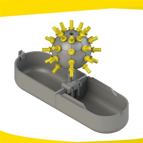 🫡 Naval Mine Operation Portable Strategy Game・free Stl File For 3d