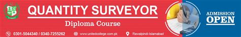 Top Certified Quantity Surveyor Course In Rawalpindi Islamabad 2025