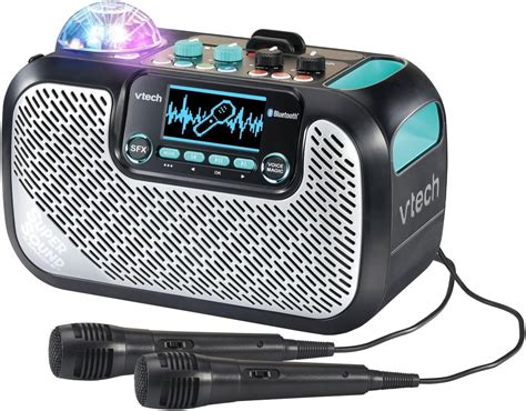 Vtech Super Sound Karaoke Portable Bluetooth 2 Mics
