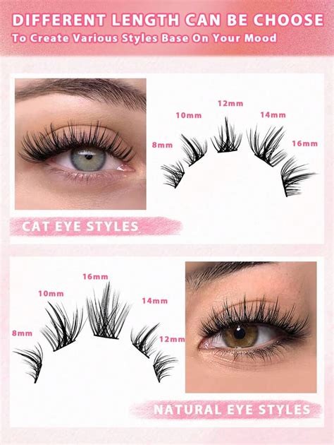 Individual Cluster Lashes 120pcs Segmented Individual False Eyelashes Spikes Individual Eyelash