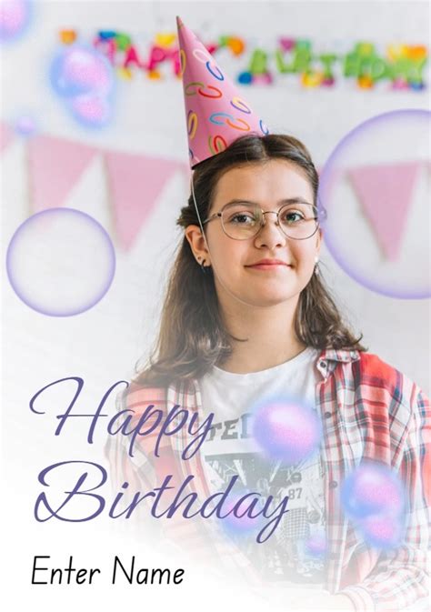کارت پستال تبریک تولد با عکس خودم کارت پستال دیجیتال
