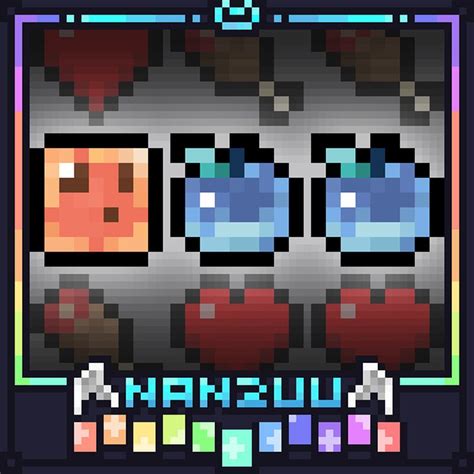 Nan2uu☆blue Apples Hunger Minecraft Texture Pack