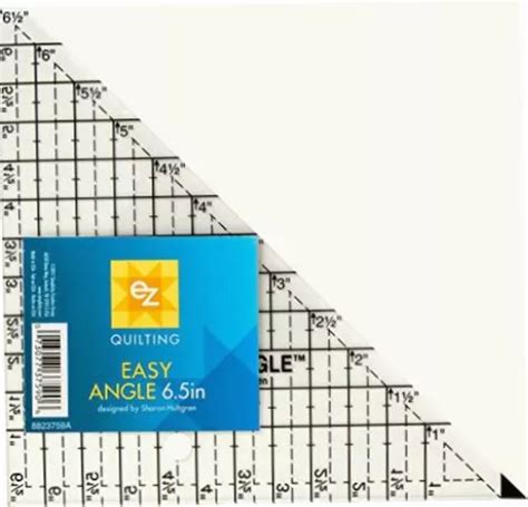 Modelo De Acrílico Ez Quilting Easy Angle Cor Azul Geométrica De 65