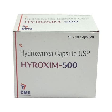 Hydroxyurea Capsules Packaging Size10 X 10 Tablets Rs 11 Piece Id