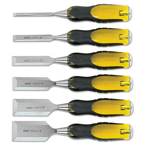 Stanley® 6 Piece Fatmax Short Blade Chisel Set