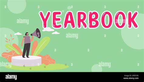 Conceptual Caption Yearbook Business Showcase Publication Compiled By Graduating Class As A