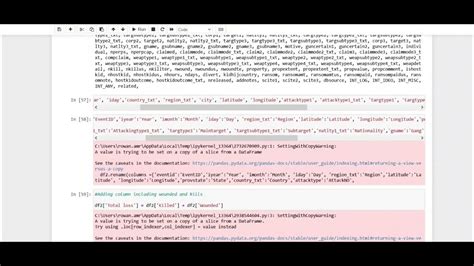 Exploratory Data Analysis Terrorism Youtube
