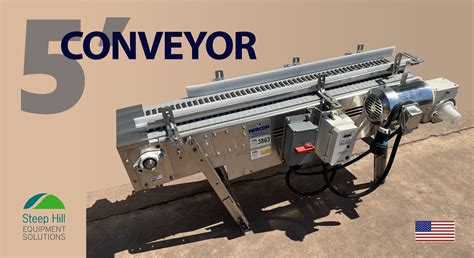 Used Nercon 5l Washdown Conveyor For Sale At Steep Hill Equipment