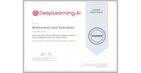 Coursera Andrewng Deeplearning Tensorflow Mohammadreza Pakzadian