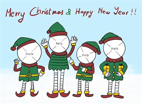 Body Template Printable Elf Face In Hole Fanny Printable