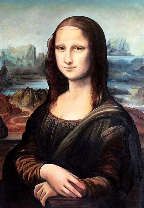 Мона Лиза Джоконда Леонардо да Винчи копия в стиле