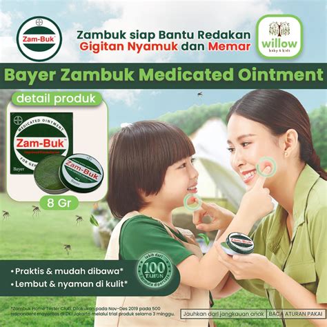 Jual Salep Bayer Zambuk Medicated Ointment Shopee Indonesia