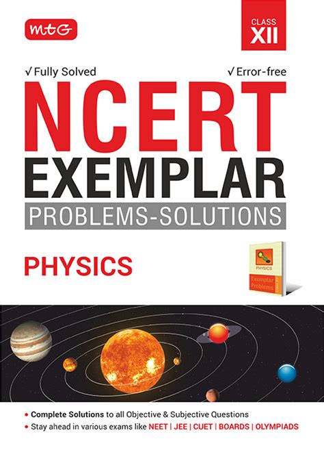 Mtg Ncert Exemplar Problem Solutions Physics Class 12 Complete