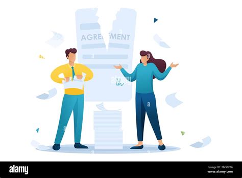 Overdraft Agreement Stock Vector Images Alamy