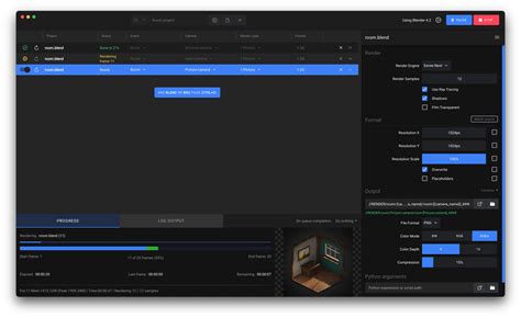 Blender Render Queue — Fast Standalone Batch Renderer For Blender
