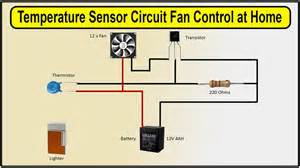 Temperature Sensor Circuit Fan Control At Home