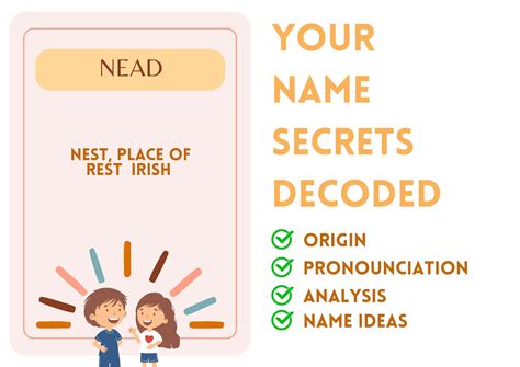Nead Celtic Name Meaning And Pronunciation