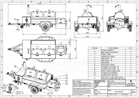 Diy Bbq Smoker Trailer Plans Barbeque Smoker Build Plans On Cd Rom