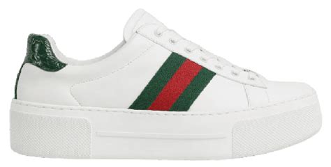 Giày Gucci Ace Sneaker White Leather 791399 Aacag 9055 Authentic Shoes
