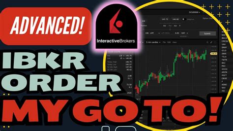 Interactive Brokers Advanced Order Entry Conditional Orders Trailing Stop Features Ibkr Youtube