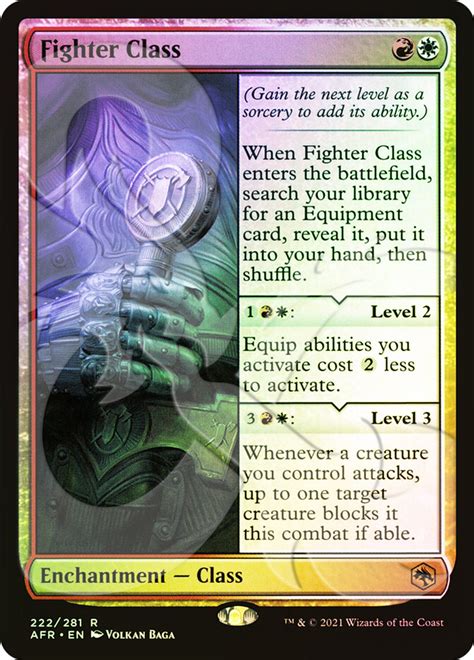 Fighter Class Ampersand Promo General Star City Games