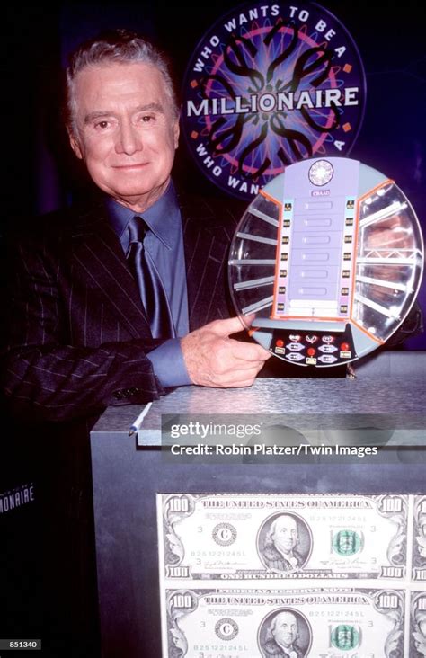 New York Ny Is That Your Final Answer Regis Philbin Made A News