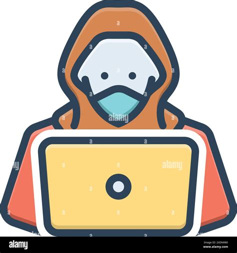 Icon For Hacker Criminal Stock Vector Image And Art Alamy