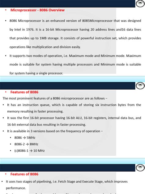 Microprocessor Unit 3 Pdf Central Processing Unit Computer Hardware