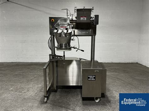 D6a Fitzpatrick Fitzmill S S Screw Feed Federal Equipment Company