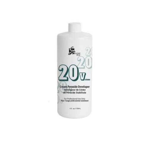 Superstar 20 Volume Cream Peroxide Developer 4 Oz 1 Kroger
