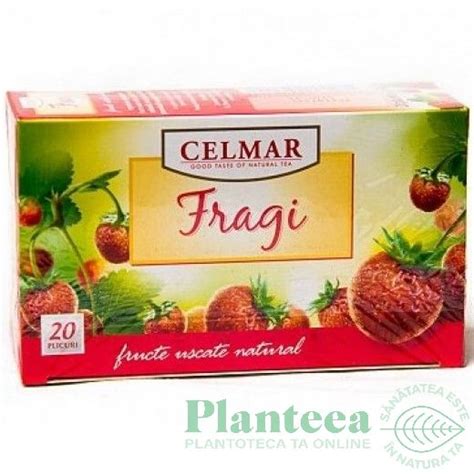 Ceai Cu Fragi 20dz Celmar Pret 4 2 Lei Planteea