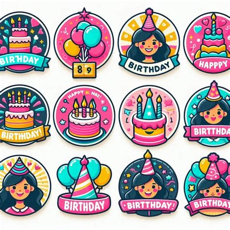 Página 2 Imágenes De Sticker Cumpleanos Descarga Gratuita En Freepik