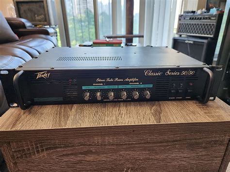 Peavey Classic 5050 Tube Power Amp Reverb