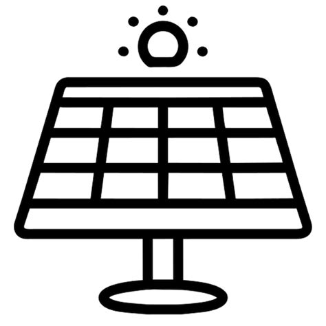 Premium Vector Solar Tracker Icon Outline