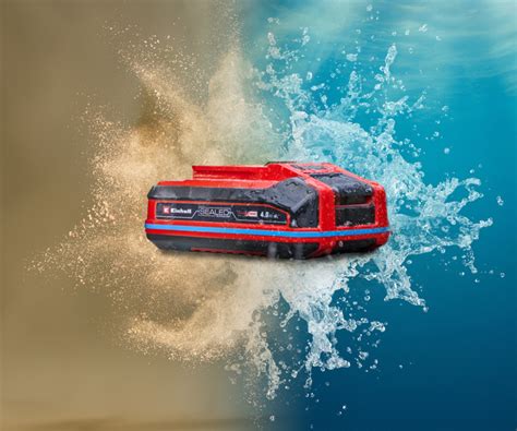 “sealed Technology” Einhell Presents First Water And Dust Protected
