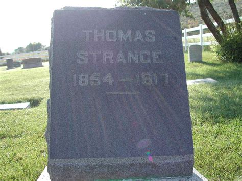 Thomas Strange 1854 1917 Find A Grave Memorial