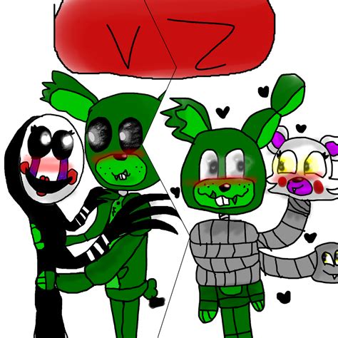 Puppet X Springtrap Vz Mangle X Springtrap By Verakosyuk On Deviantart Puppet X Springtrap Vz Mangle X Springtrap By Verakosyuk On Deviantart
