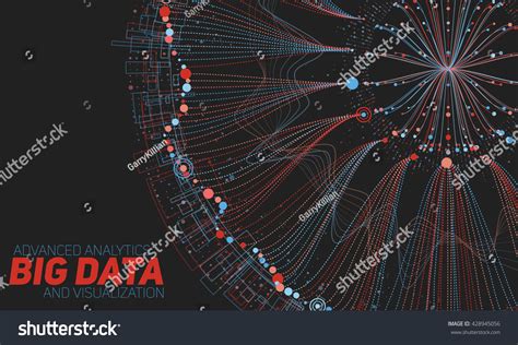 Big Data Visualization Futuristic Infographic Information Stock Vector 428945056 Shutterstock