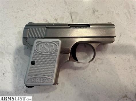For Sale Precision Small Arms Nouveau Satin 25acp Near Naples South